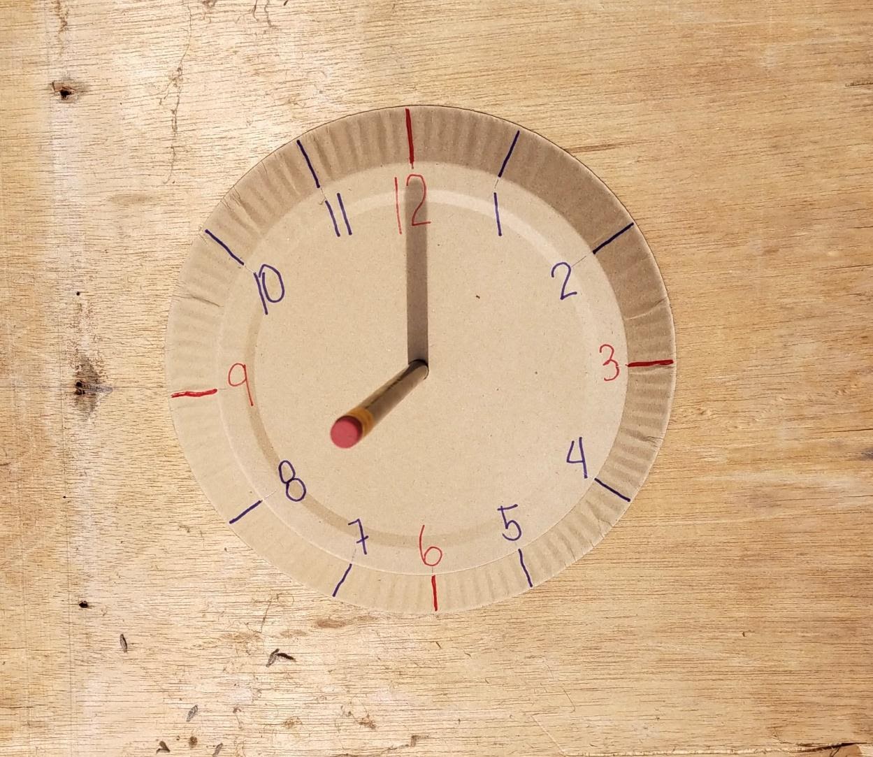 Cirsy Making A Sundial Clock